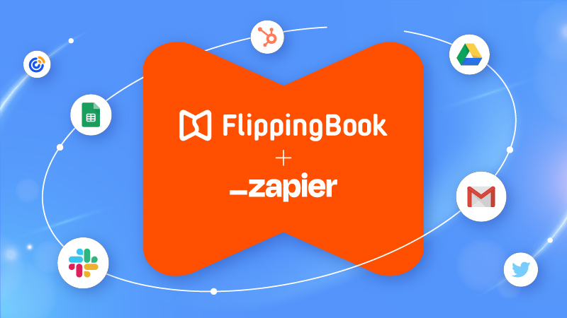 FlippingBook Online Update: Boost Your Productivity with Zapier Integration